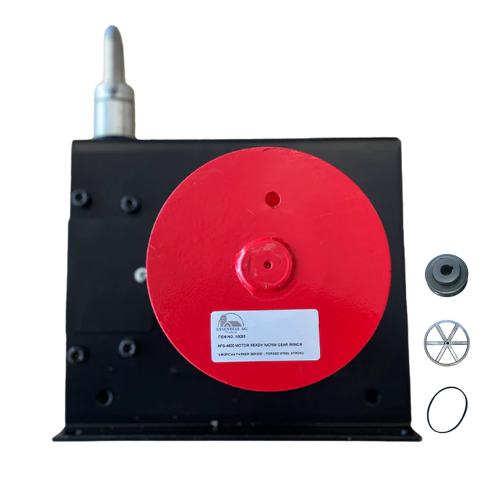 AFS 4800 KIT Motor Ready Split Reel Worm Gear Winch – ESSENTIAL AG PRODUCTS